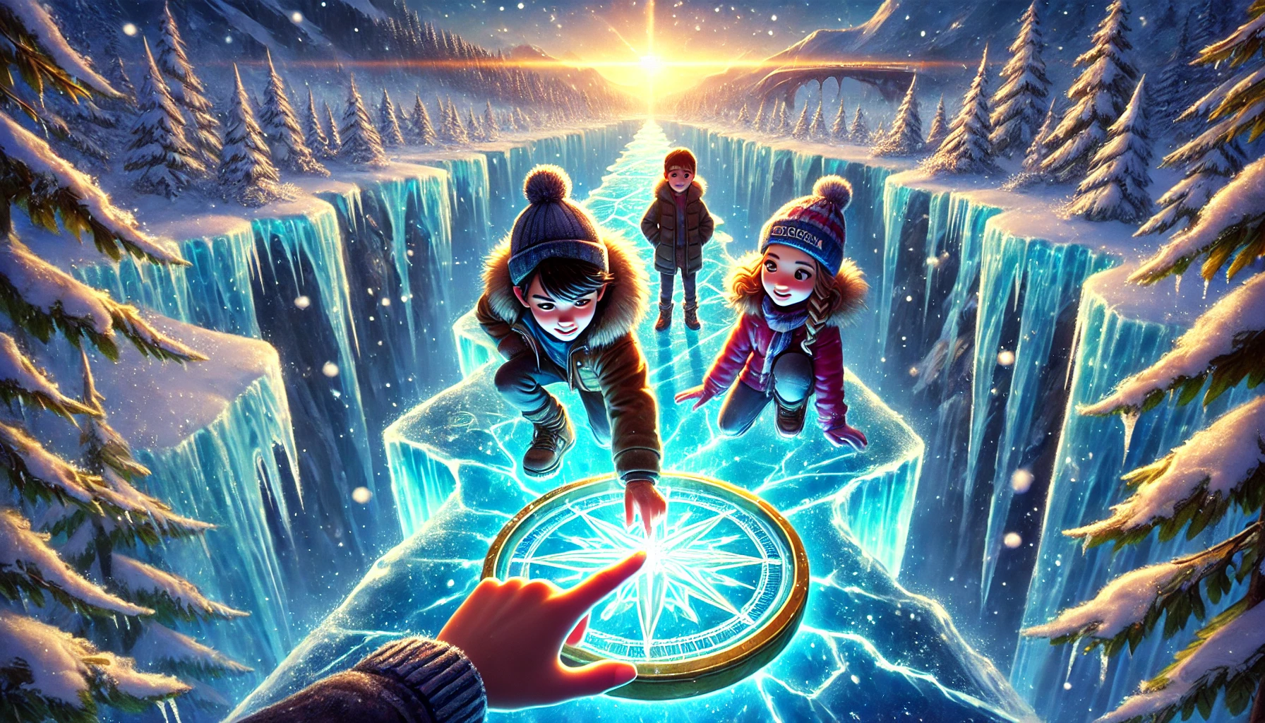 Christmas calendar for 2nd Dec. 2024: Crossing the Crystal Bridge ...